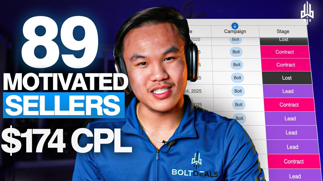 89 Motivated Sellers | 7 CLOSED Deals | $174 CPL | PPC | Wholesale Real ...