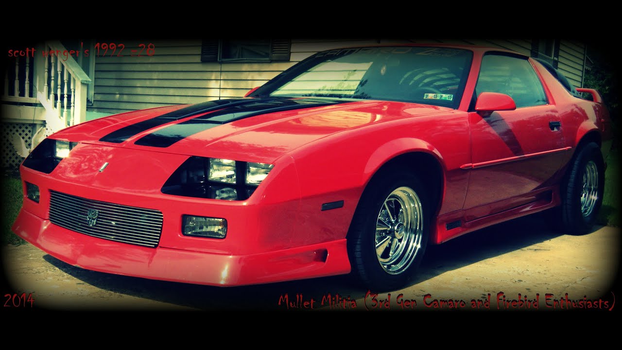 Mullet Militia - 3rd Gen Camaro and Firebird's - YouTube