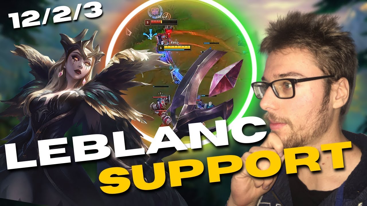 Leblanc support HYPER ROAMING , je STOMP la game SOLO !! - YouTube