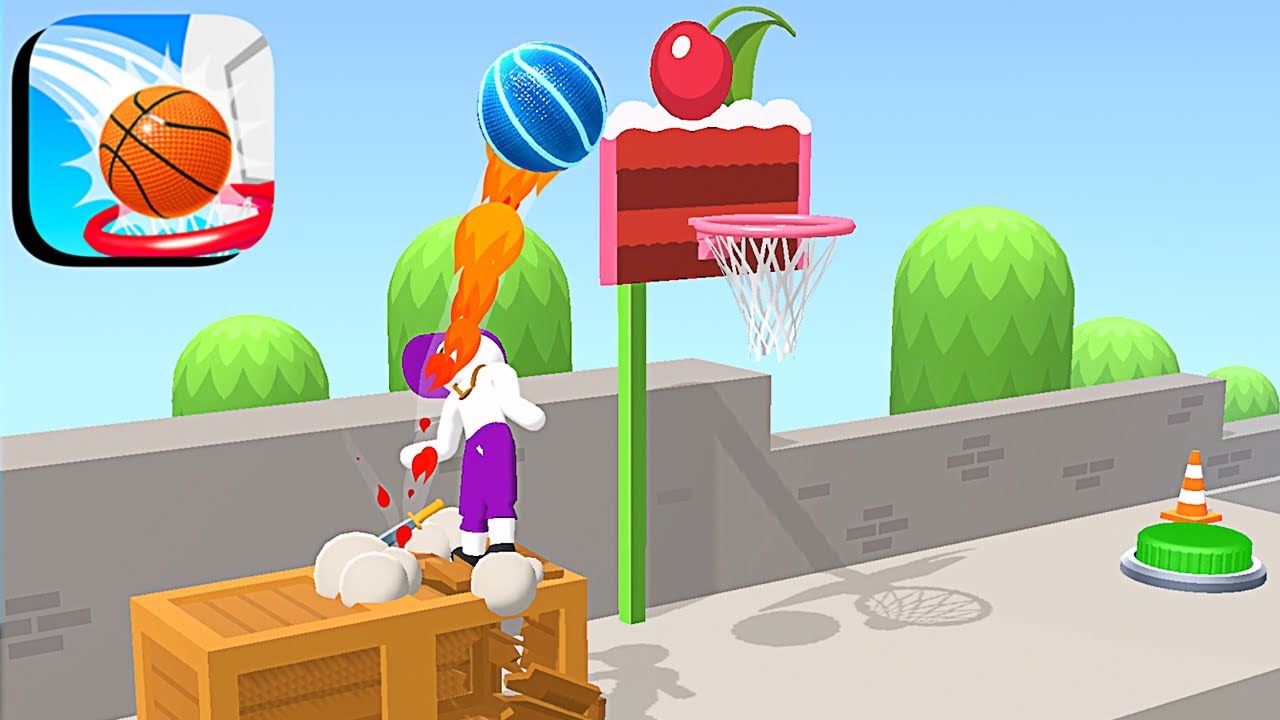 Bounce Dunk - All Levels Gameplay Android,ios (Part 79) - YouTube