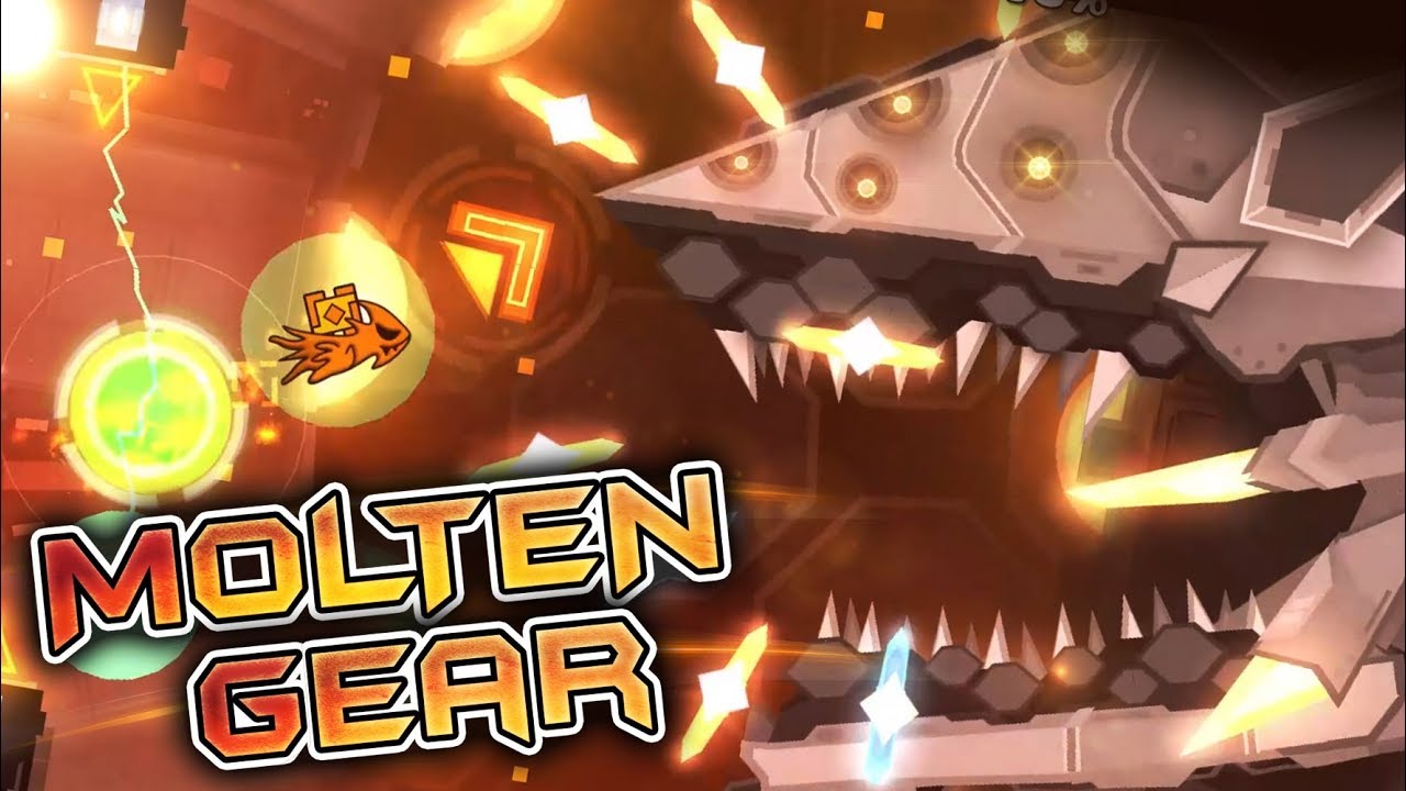 MOLTEN GEAR FINISHED! | Upcoming Extreme Demon | Hosted by Knobbelboy ...
