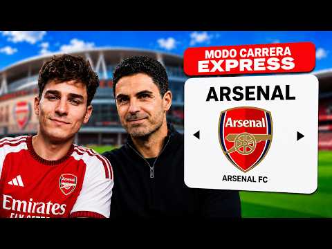 RECONSTRUÍ al ARSENAL con JULIÁN ÁLVAREZ Y MIKEL ARTETA!