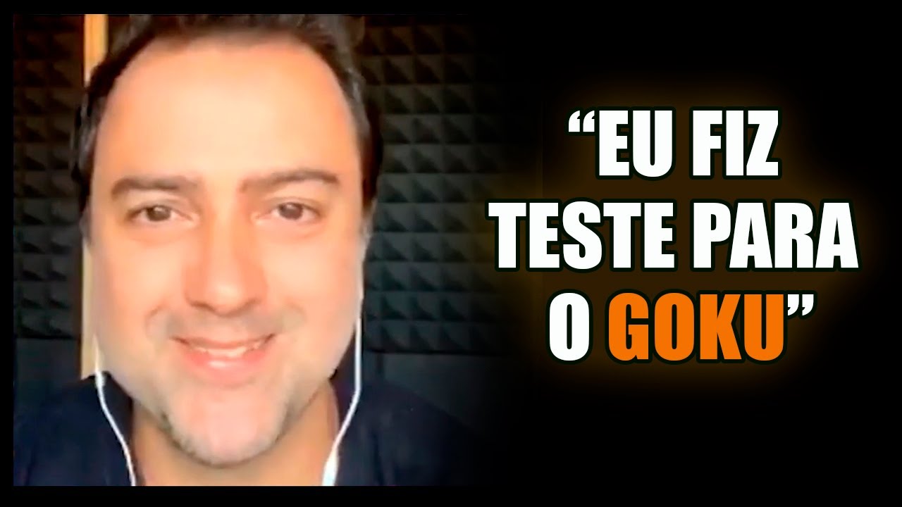 Dublador Alfredo Rollo fala de desafios de dublar o Vegeta e mostra ...