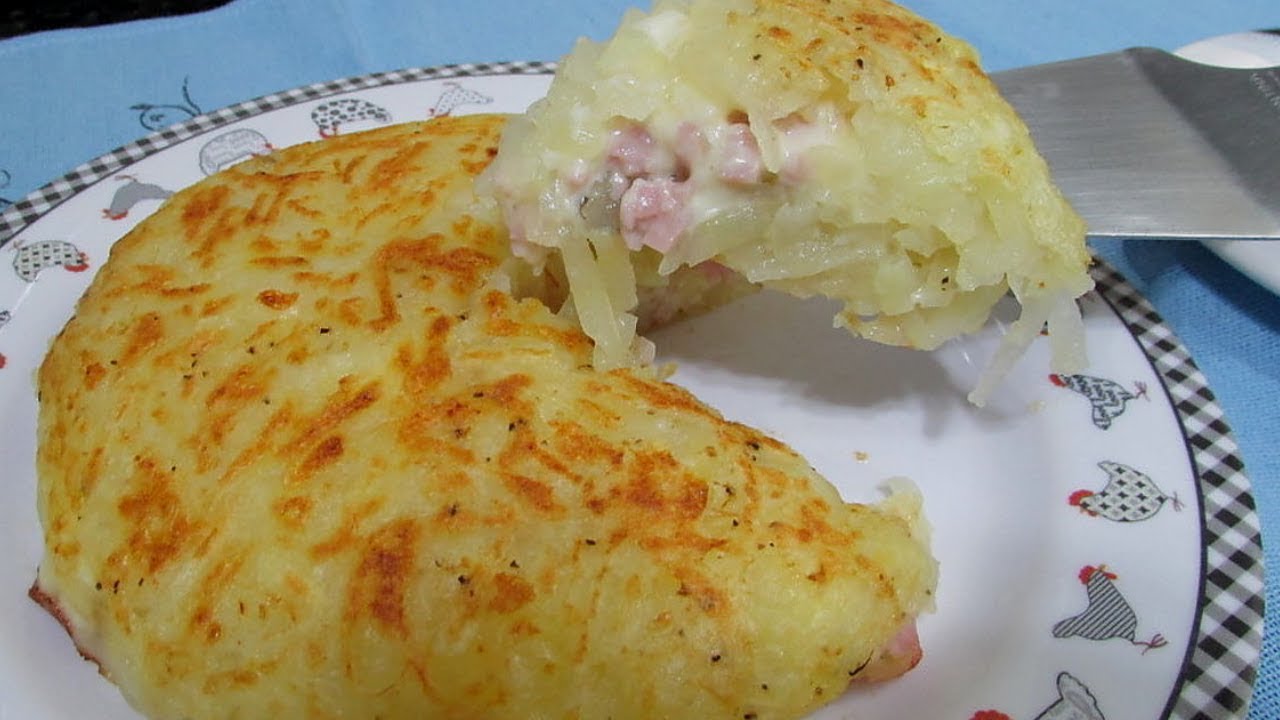 BATATA ROSTI RECHEADA FEITA DE UM JEITO TÃO FÁCIL COMO VOCÊ NUNCA VIU ...