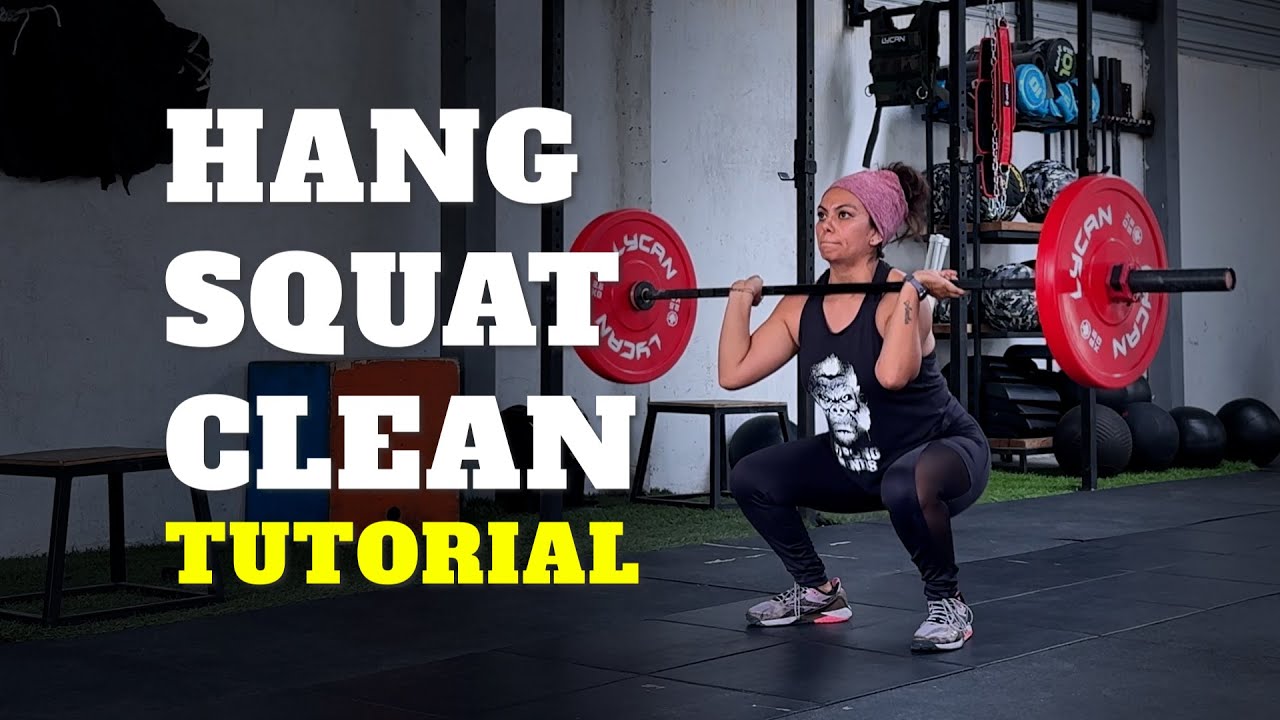 Como Hacer Un Perfecto HANG SQUAT CLEAN | KRISOLRUNNING - YouTube