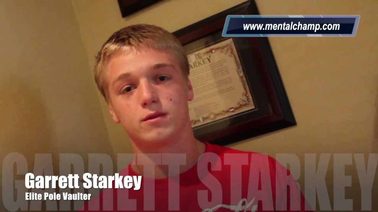 Garrett Starkey Uses Mind to Improve his Pole Vault Skills - Mental Champ - YouTube
