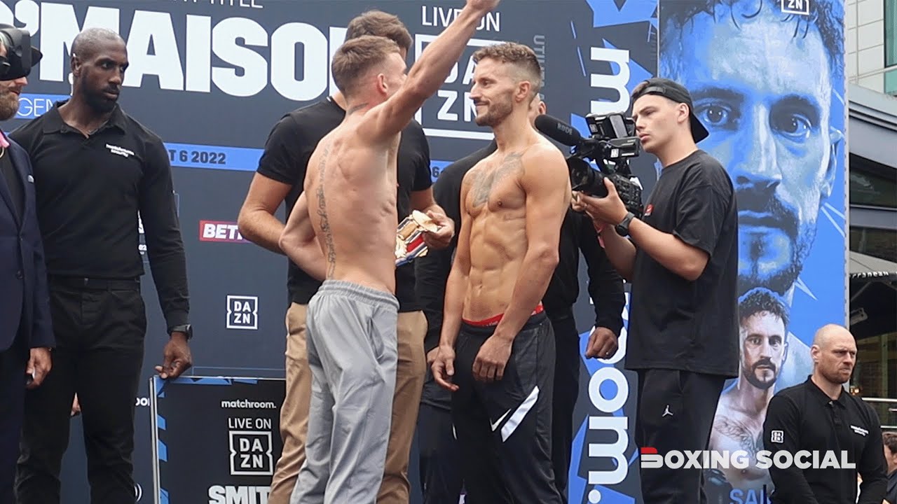 Dalton Smith & Sam O'Maison Face Off Ahead Of Their British Title ...