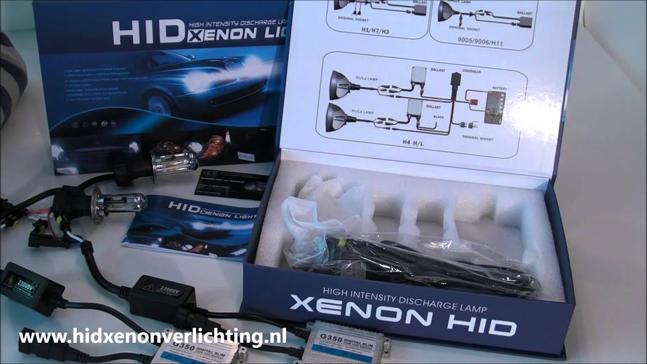 H4 Bi-Xenon Kit unboxing - YouTube