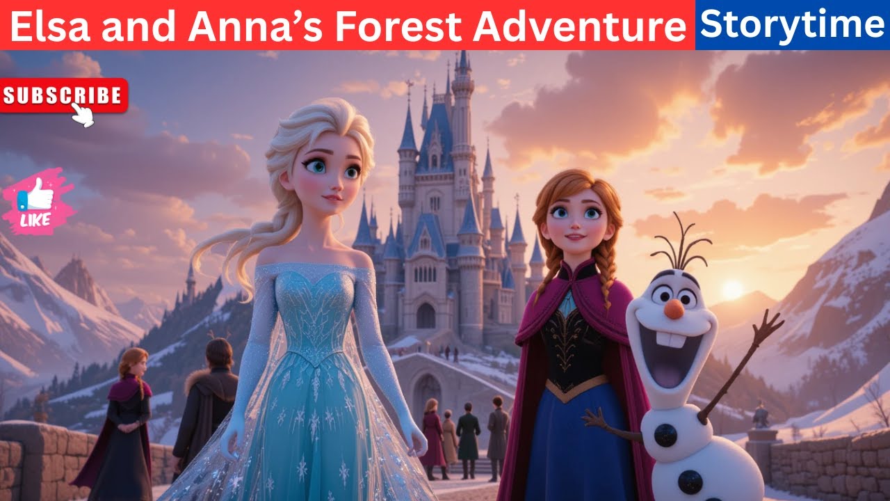 Elsa and Anna's Forest Adventure | Stories For Kids | Frozen - YouTube