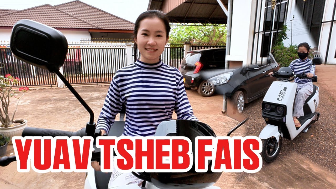 30/03/2025 - Tus hlub coj mus yuav tsheb Maus Taus fais fab - My husband bought me a Motorcycle ...