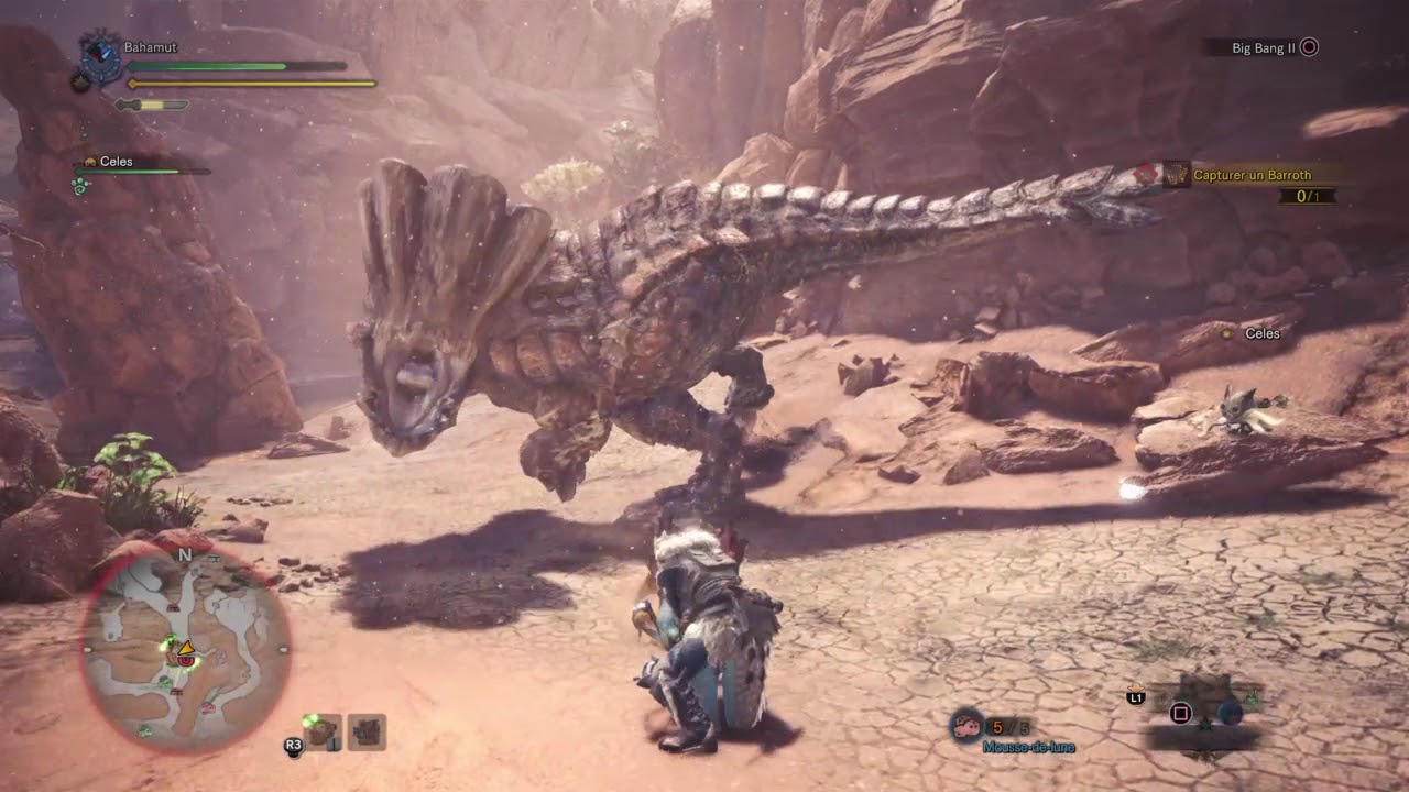 Monster Hunter World Barroth capture - YouTube