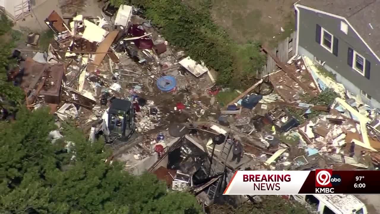 Man found dead with gunshot wound after home explosion in Independence ...