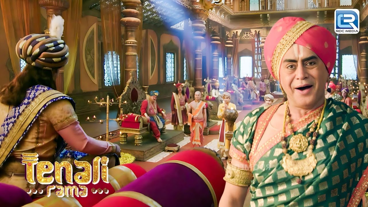 तथाचार्य ने अपने सर पर पगड़ी क्यों बाँधी है ? | Tenali Rama | Best Of ...