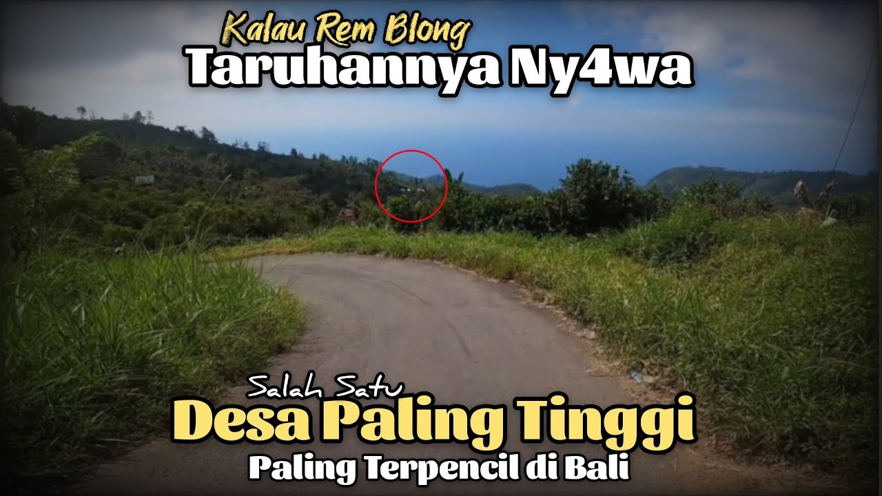 Hampir Cel4ka, Jangan kesini Pakai Motor Matic Jika Tak Ingin Begini ...