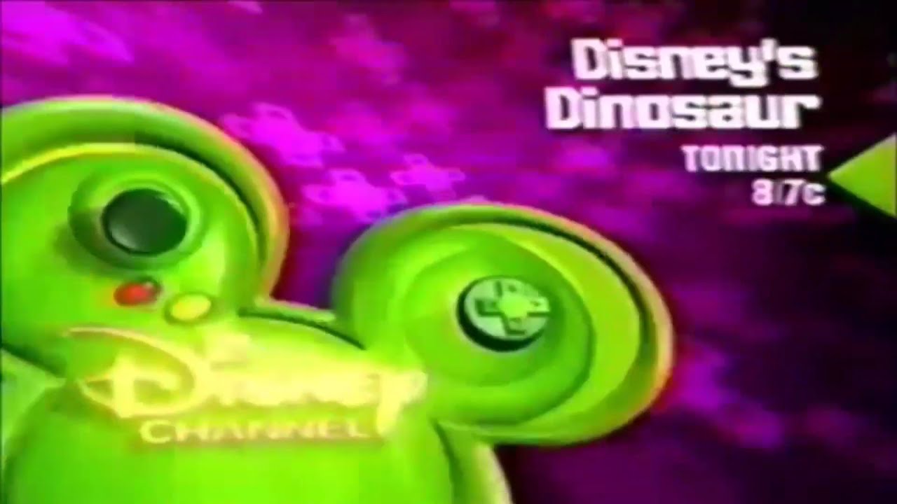 Disney's Dinosaur Disney Channel promo (2003) - YouTube