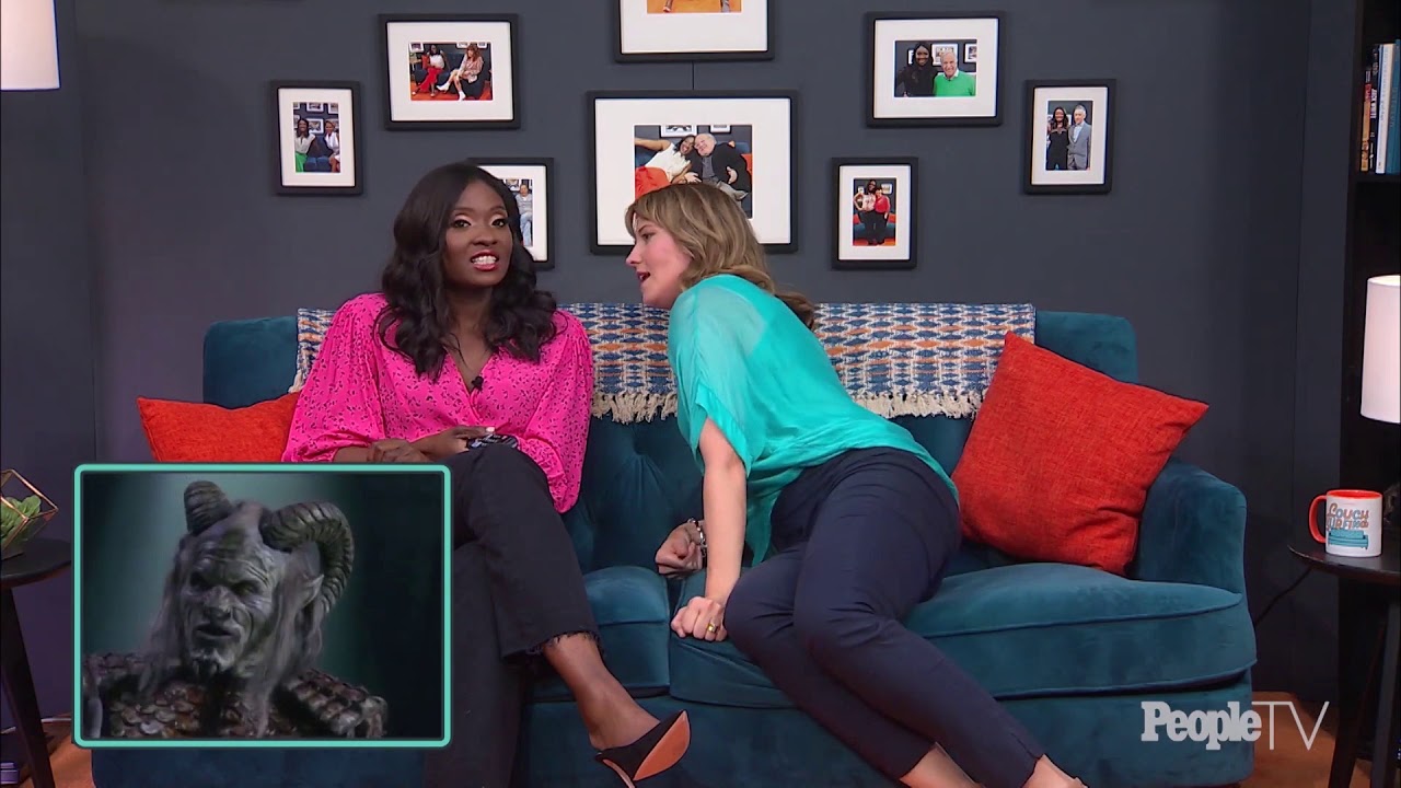 Lucy Lawless and her famous battle cry Xena during interview on ...