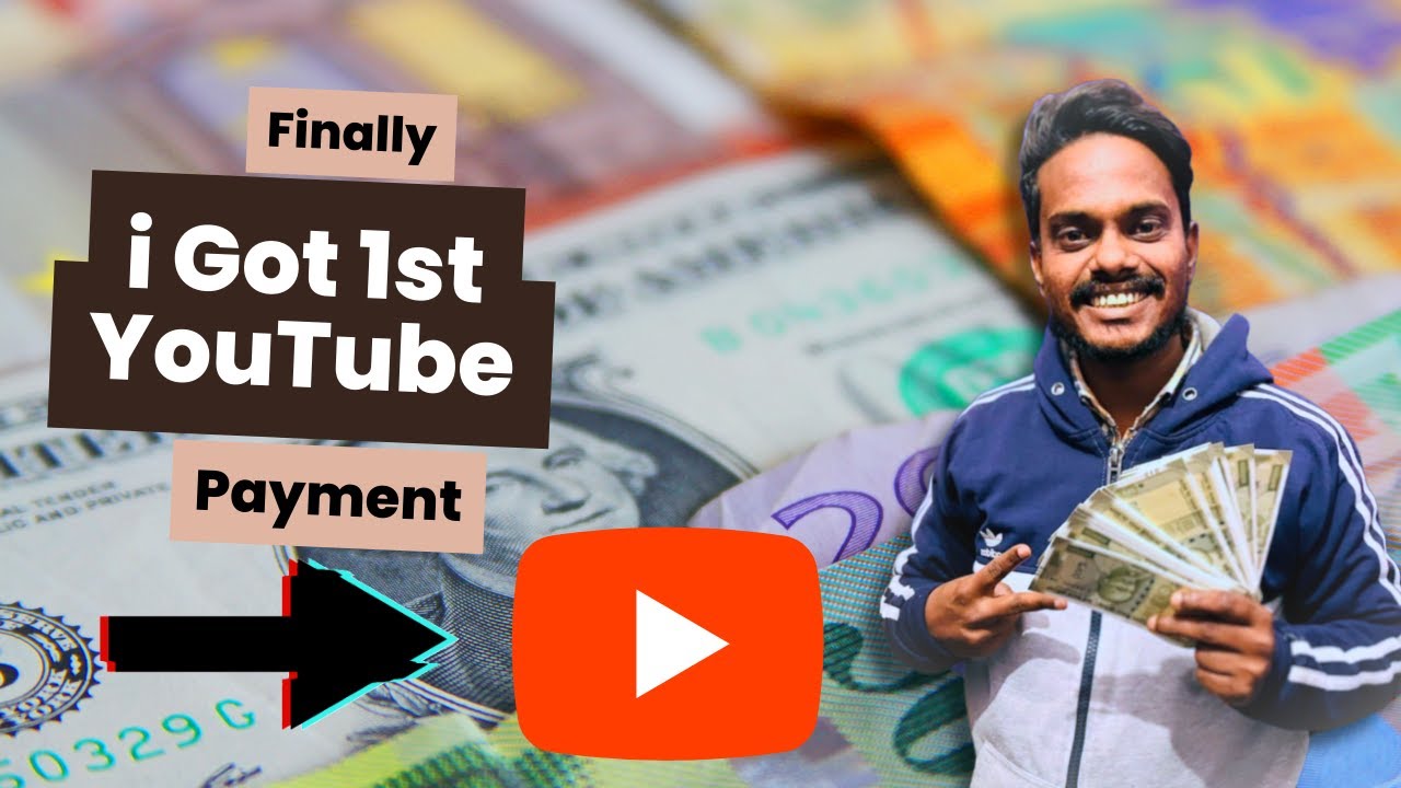 Finally got my 1st payment from YouTube ..... - YouTube