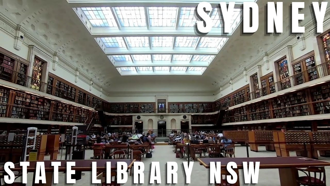 Oldest Library in Australia | Exploring State Library of New South ...