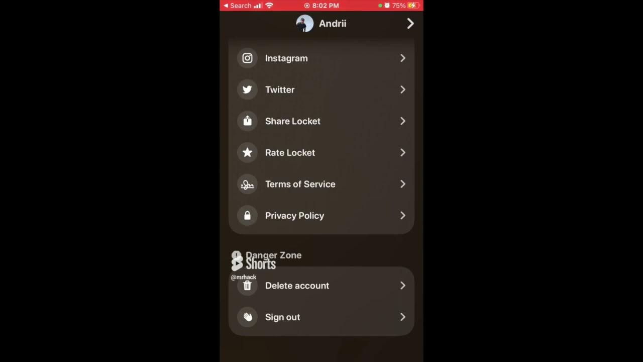 How to delete account in Locket widget app? Overview - YouTube