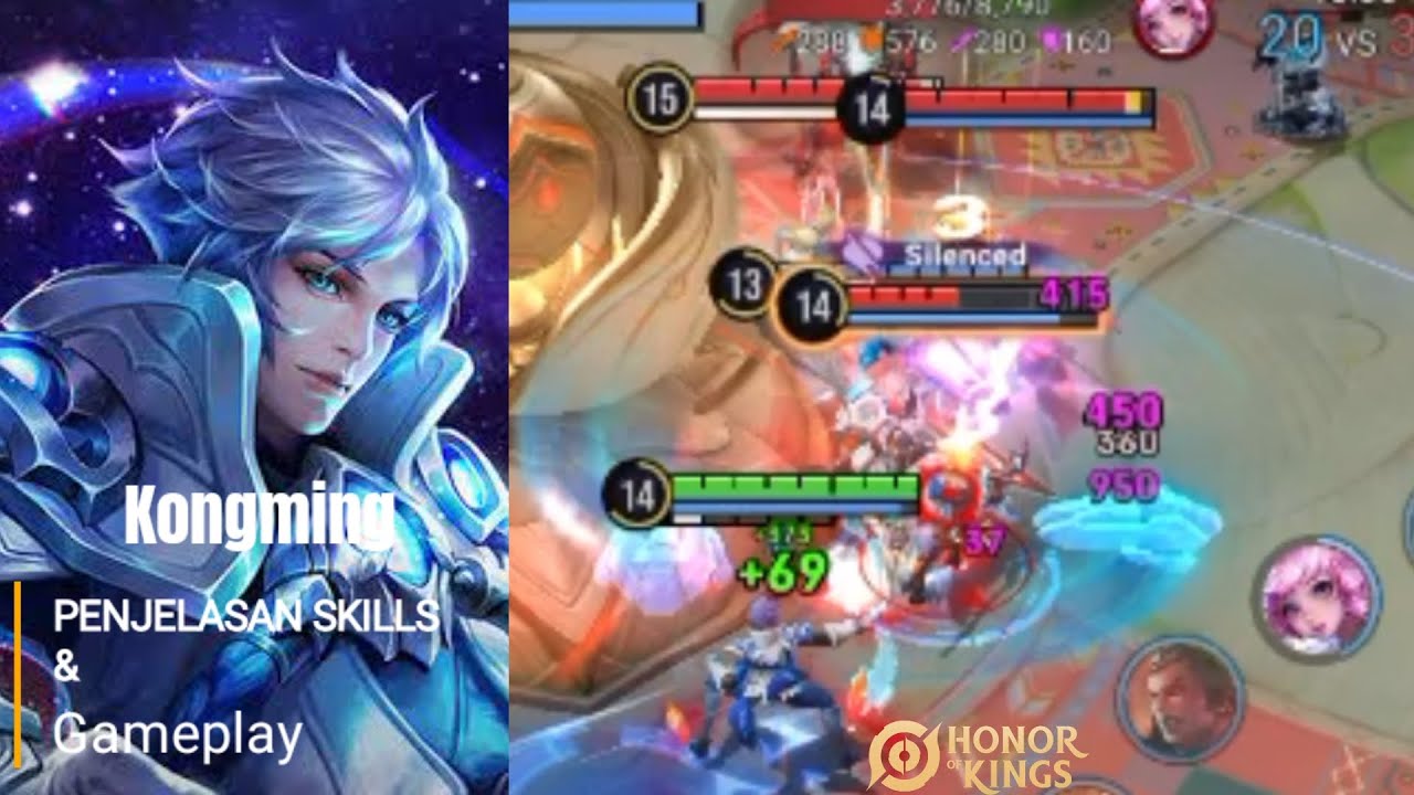 PENJELASAN SKILLS HERO KONGMING - HOK INDONESIA - YouTube