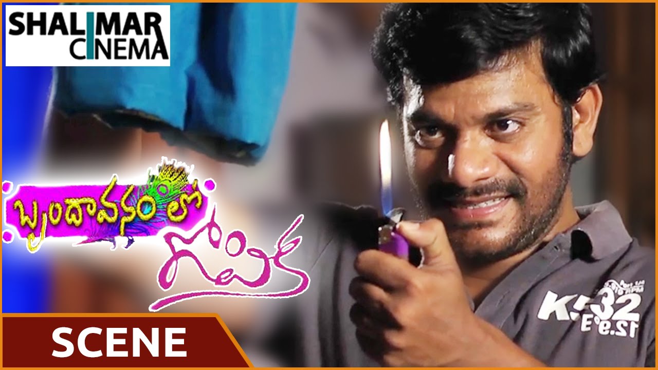 Brindavanam Lo Gopika Movie || Chitram Sreenu Action Scene ...