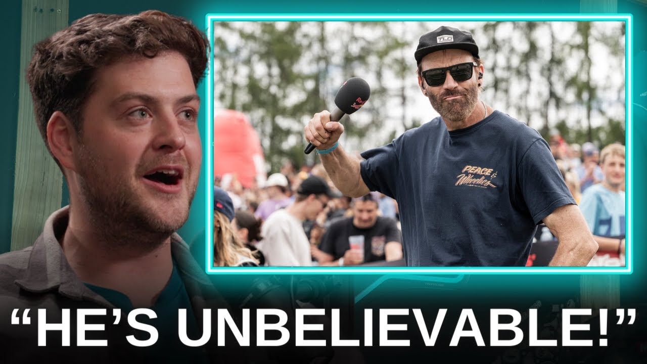 Jono Jones on Red Bull Hardline commentary with Rob Warner! - YouTube