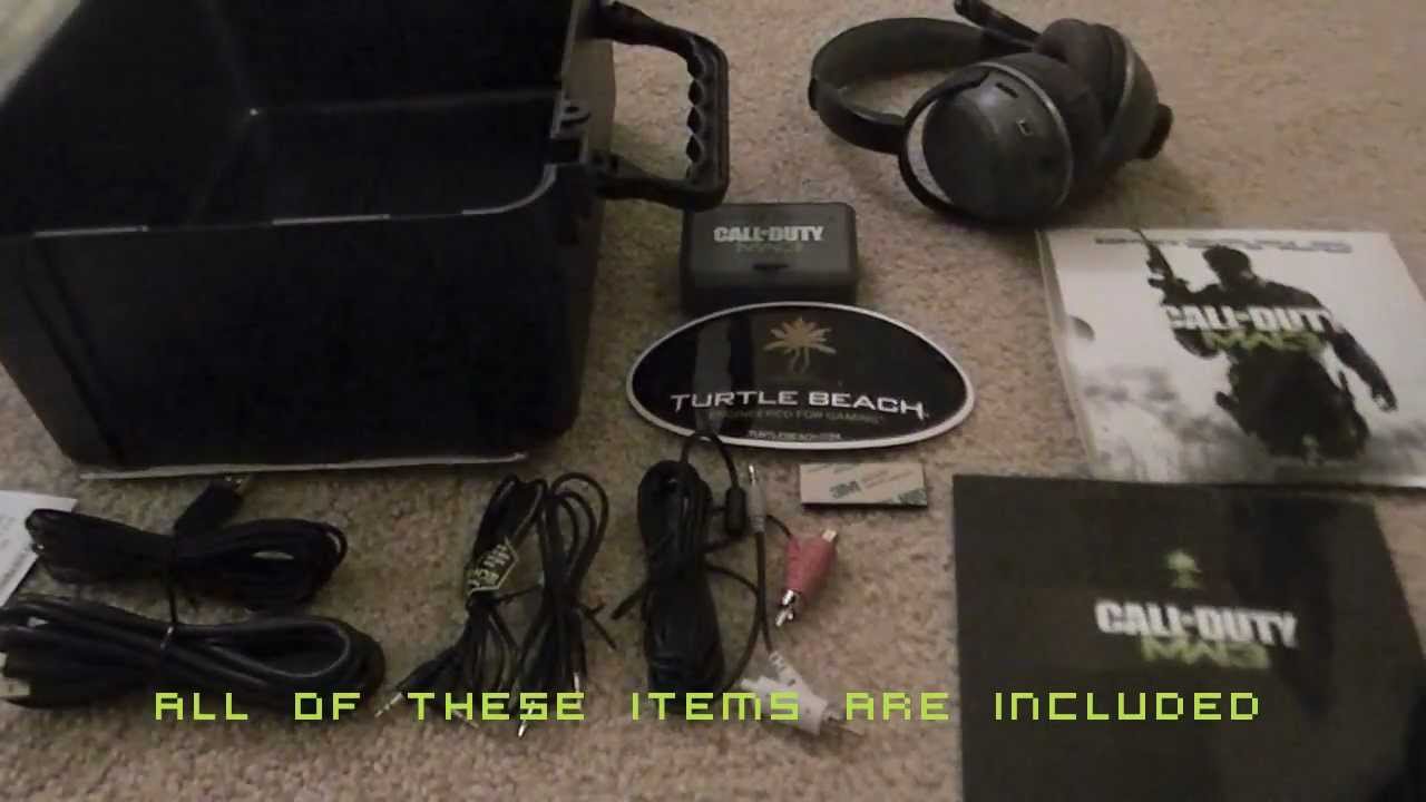 Turtle Beach MW3 Ear Force Bravo Unboxing - YouTube