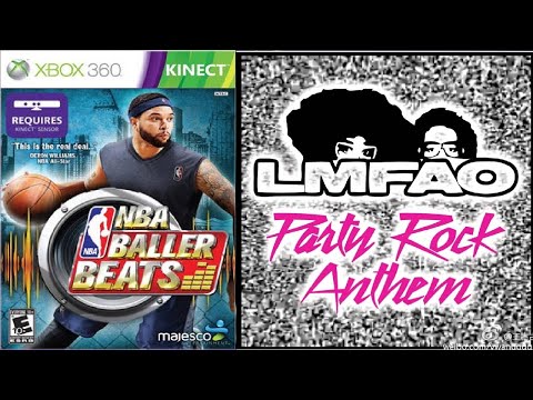 NBA Baller Beats - Party Rock Anthem (LMFAO) - Xbox 360 kinect Gameplay