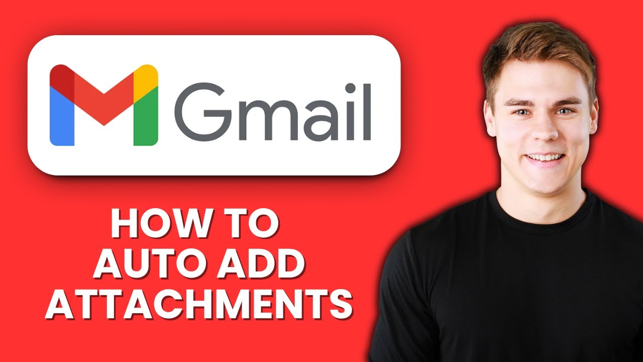 NEW! How to Add Attachments Automatically in Gmail Filters (2025) 📎 ...