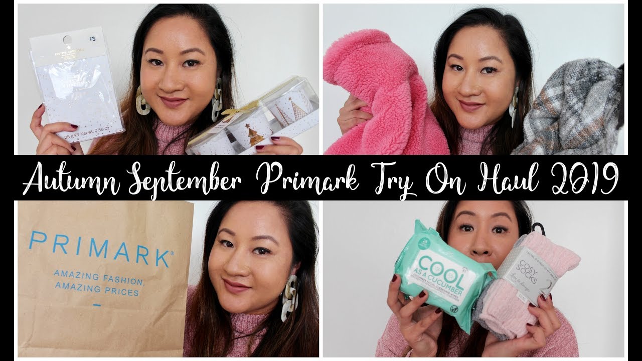 Autumn September Primark Try On Haul 2019 | Raining Cake Blog - YouTube