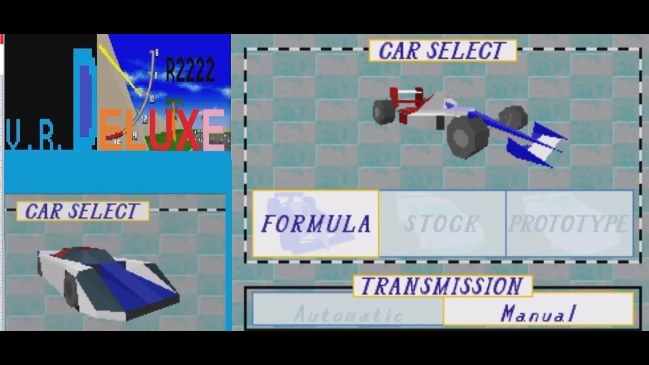 Formula car Acropolis 10 lap trial Virtua Racing Sega 32X - YouTube