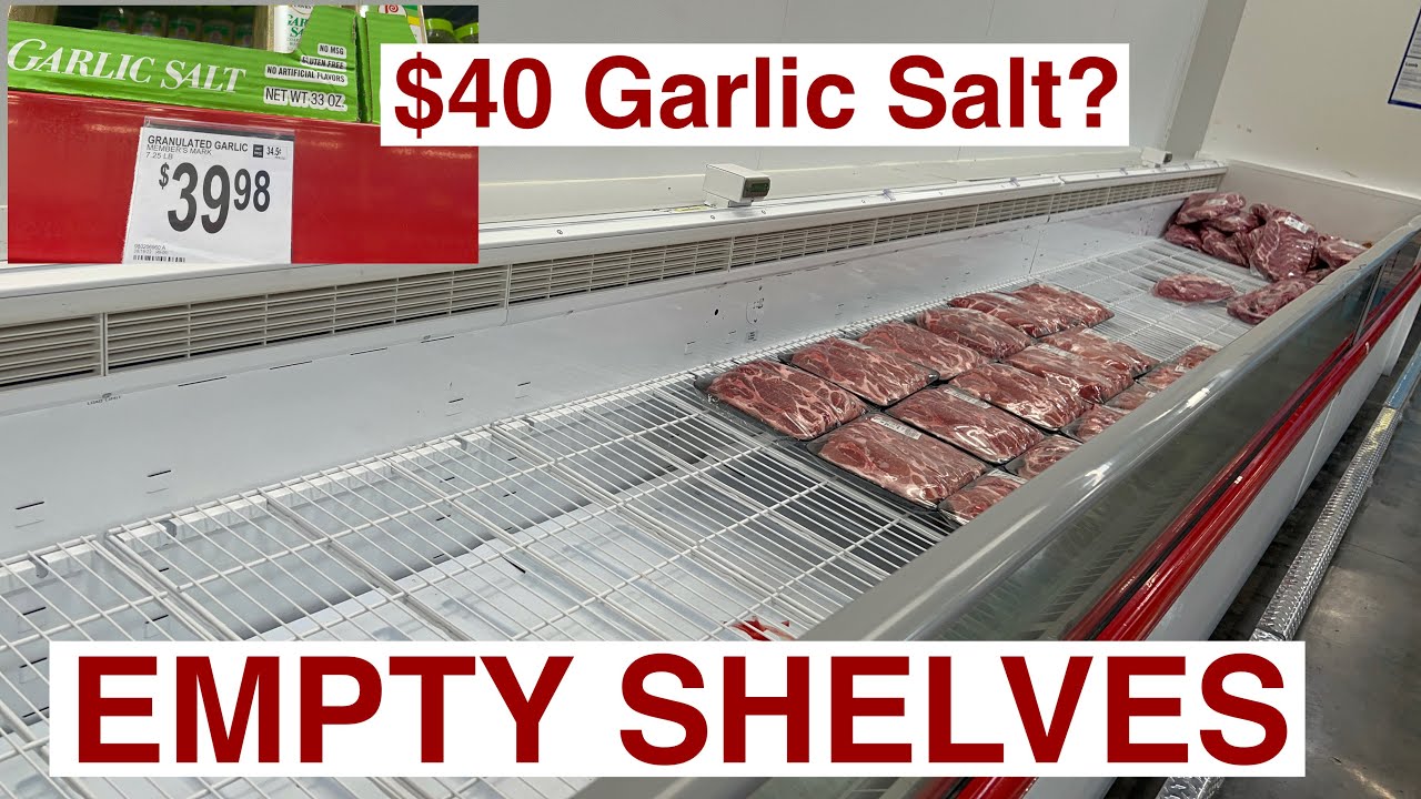 SHOCKING FOOD PRICES CHECKING FOOD PRICES AND EMPTY SHELVES AT SAM S shocking-food-prices-checking-food-prices-and-empty-shelves-at-sam-s