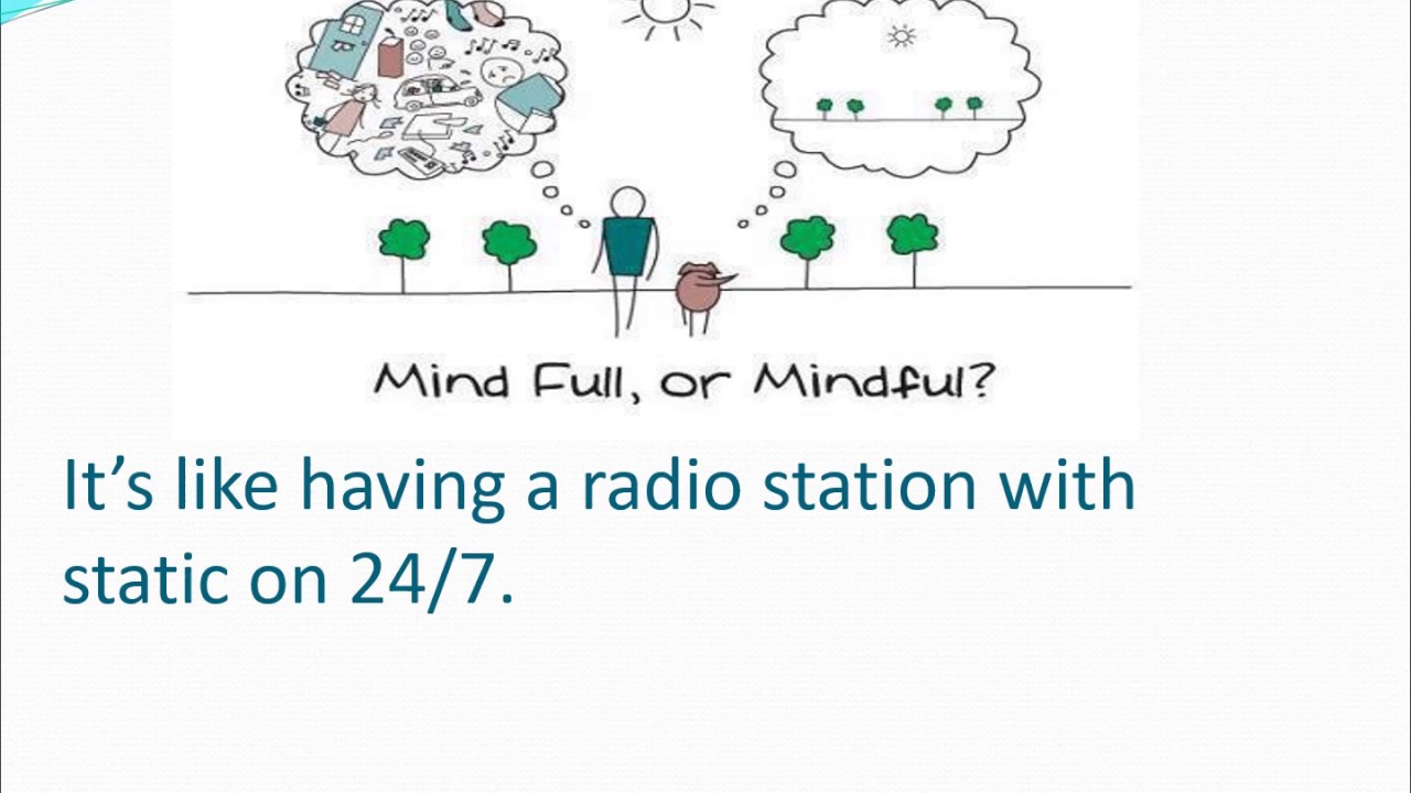 CPD Coffee time with Dr Tina Rae 7 Understanding and using Mindfulness ...