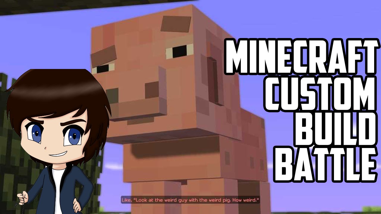 MINECRAFT STORY MODE BUILD BATTLE - Ft LDShadowlady, Smallishbeans ...