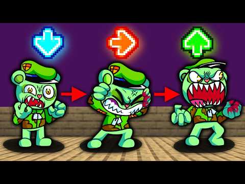 Happy Tree Friends | VS Fliqpy | FNF Character Test | Gameplay VS Playground