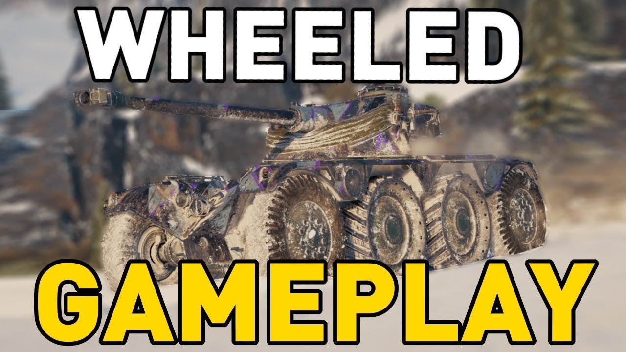 Wheeled Tank Gameplay in World of Tanks! - YouTube