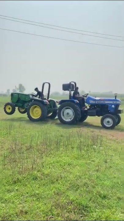 John Deere 5050D VS Sonalika Di35 Tractor Tochan #tochan #tractor #johndeere #sonalika # ...