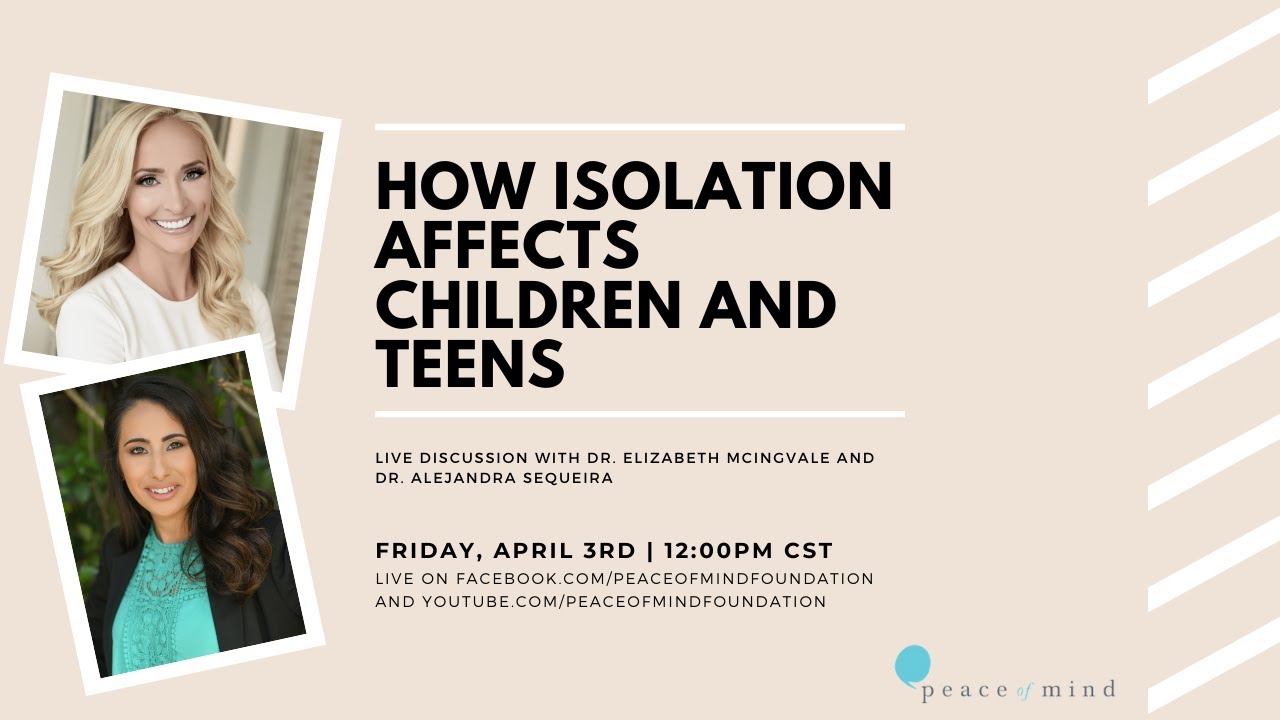 How Isolation Affects Children and Teens - YouTube