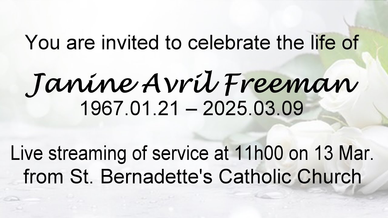Janine Avril Freeman Thu 13 Mar 2025 11h00 - YouTube