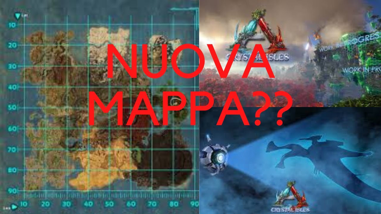 La nuova mappa di ark. - YouTube