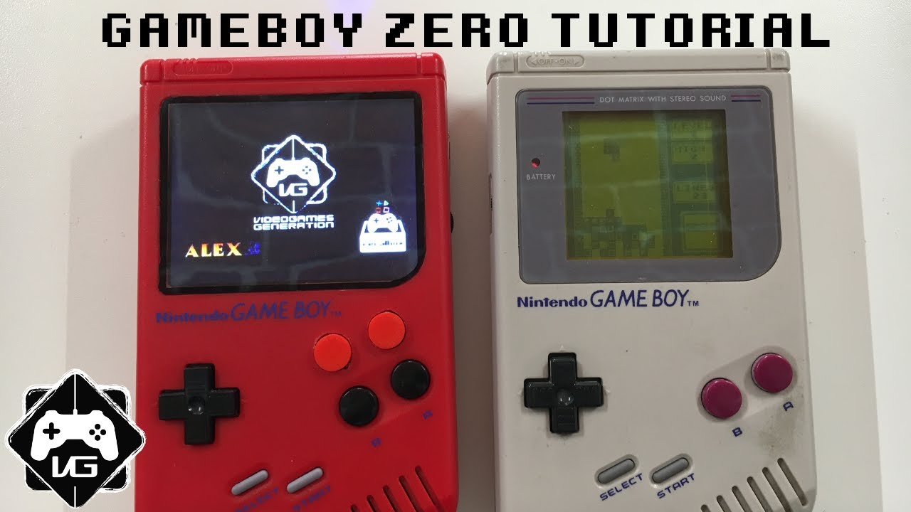 GameBoy Zero Tutorial - Do It YourPad -Videoguida ITA - DIY - YouTube