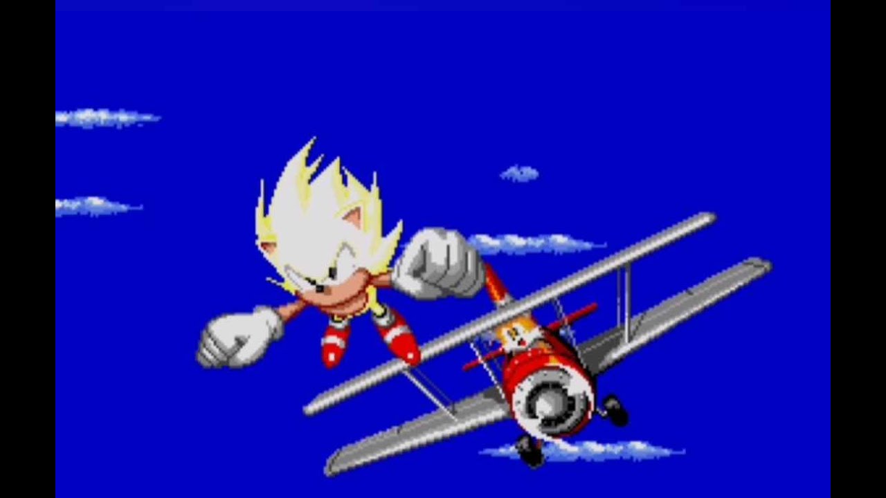 sonic 2 all boss fights (including last acts) "with super sonic" - YouTube