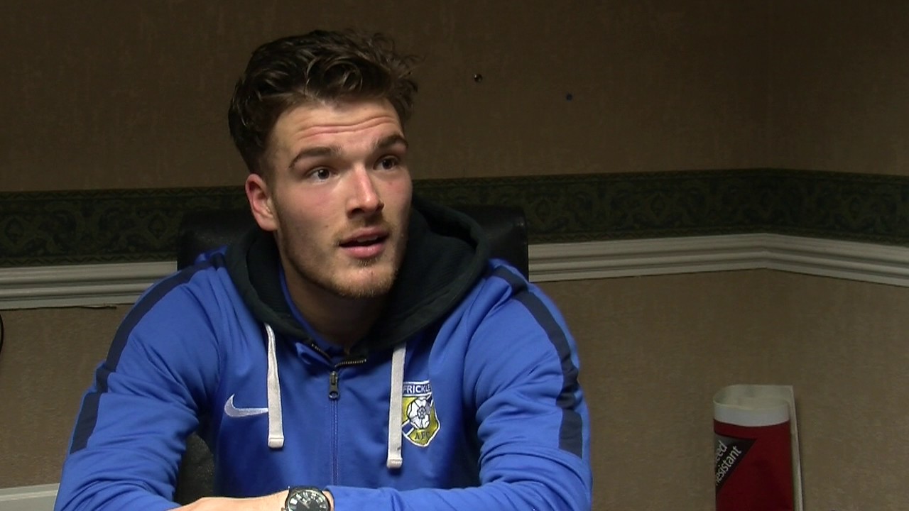 Nathan Valentine Post Match vs Skelmersdale 7/1/17 - YouTube