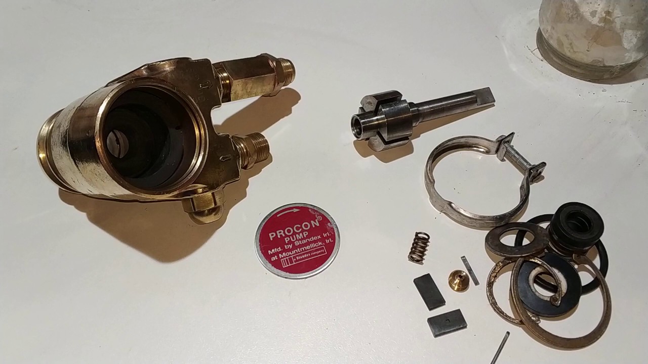 Pompy rotacyjne część 2 - pompa Procon - YouTube