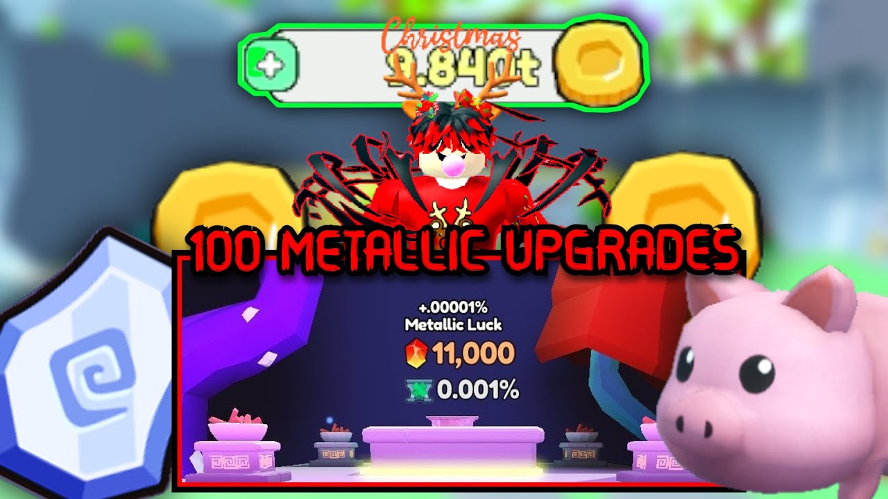 100 METALLIC UPGRADES + NEW METALLICS - Collect All Pets (Funny Moments ...