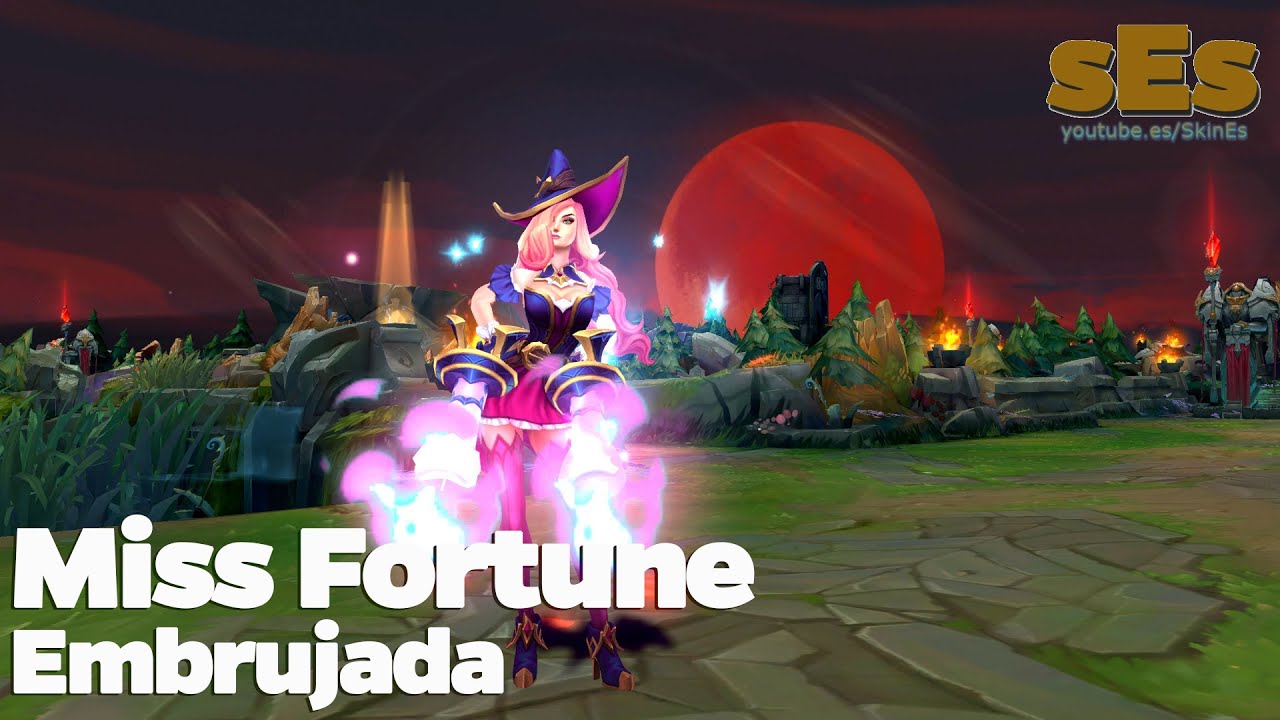 Miss Fortune Embrujada💥SkinEs💥#Horrowing - [League of Legends] Aspecto ...