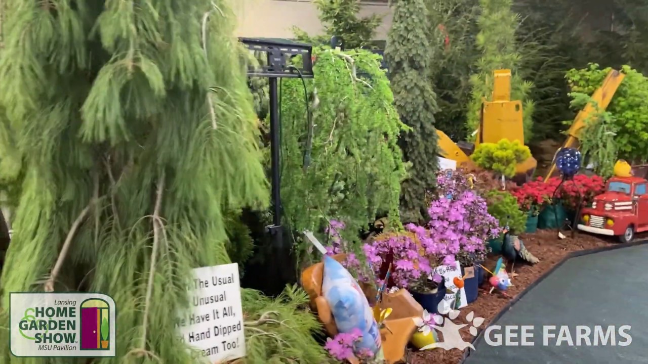 Gee Farms Walkthrough - 2020 Lansing Home & Garden Show - YouTube