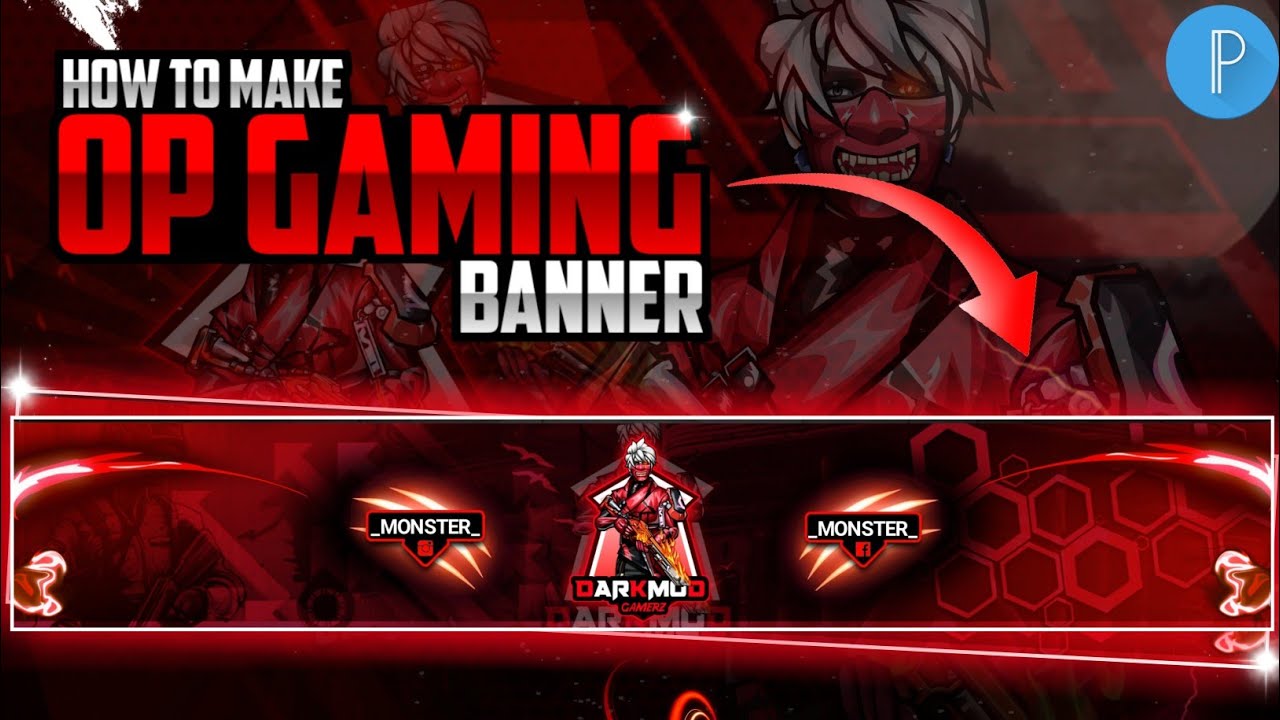 Make this gaming banner | Op banner in pixellab | Gaming banner || 2023 ...