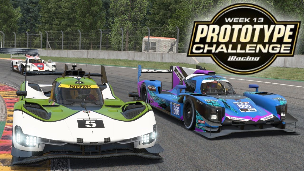 iRacing Week 13 Prototype Challenge at Spa Francorchamps | Season 4 ...