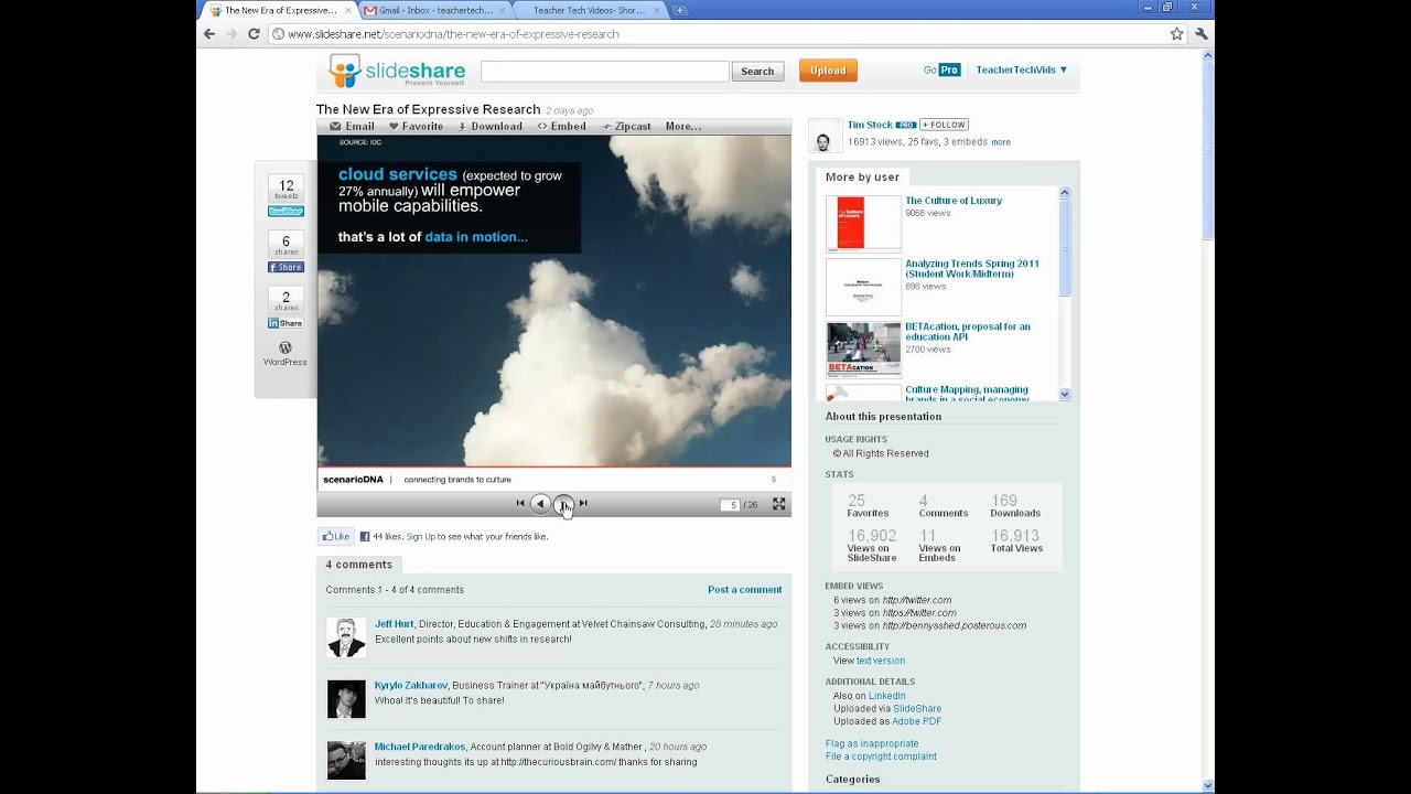 Slideshare - The Basics - YouTube